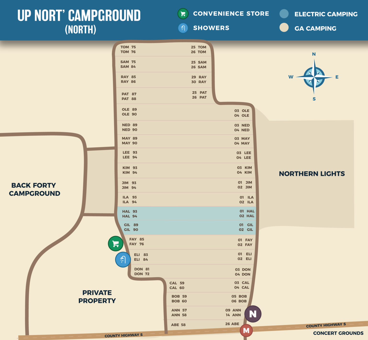 Festival Maps | Hoofbeat Country Fest